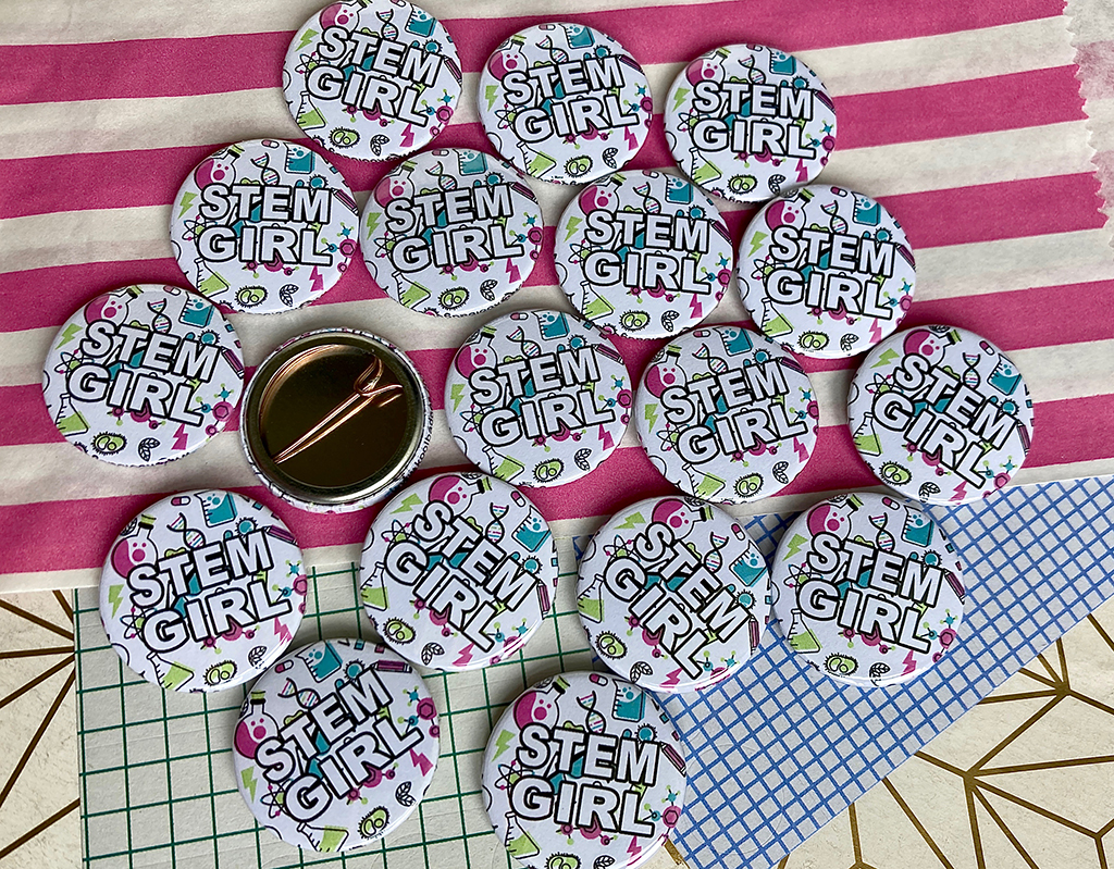 STEM Button Badges - A Day in the Life of Koolbadges