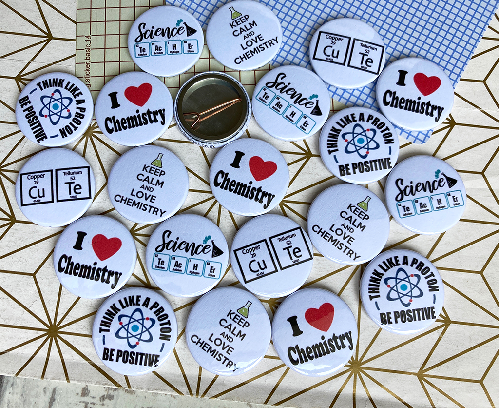 STEM Button Badges - A Day in the Life of Koolbadges
