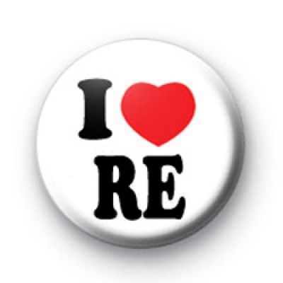I Love RE badge : Kool Badges