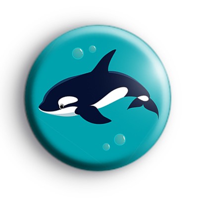 Killer Whale Badge : Kool Badges
