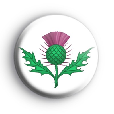 Scottish Thistle Flower Badge : Kool Badges