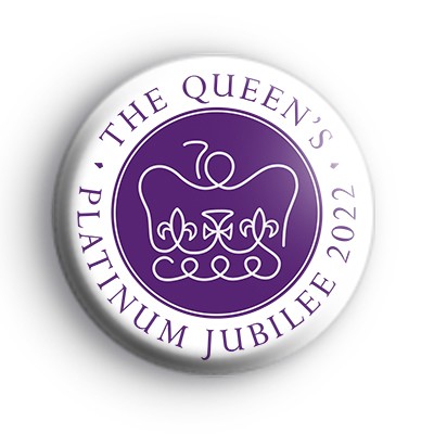 The Queens Platinum Jubilee 2022 Badge : Kool Badges