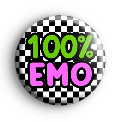 100 Emo Scene Badge - Kool Badges