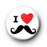 Movember Moustache Set of 3 Badges : Kool Badges