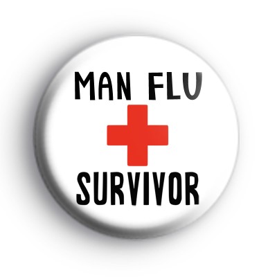 Man Flu Survivor Badge - Kool Badges