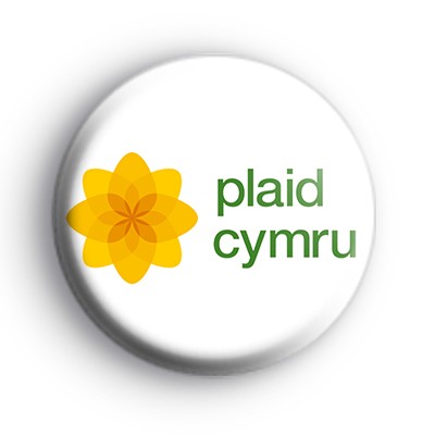 Plaid Cymru Welsh Political Badge - Kool Badges